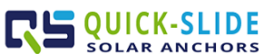 Quickslide mounting anchors for solar panels